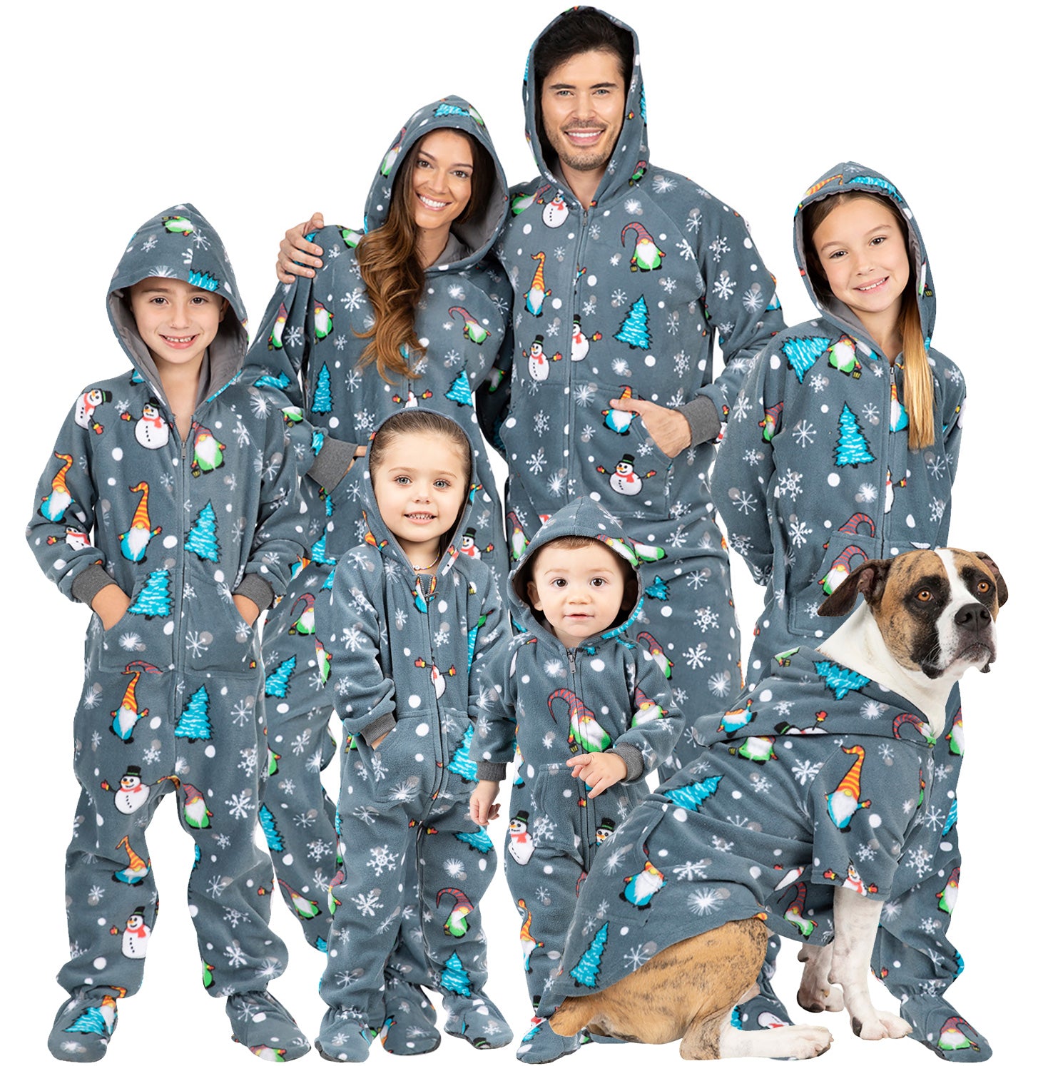 Family Matching Oneises - Footed Pajamas Co.